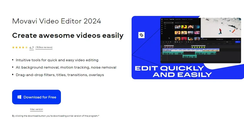 Movavi Video Editor 2023: Idealna Alternatywa dla iMovie dla Windows ...