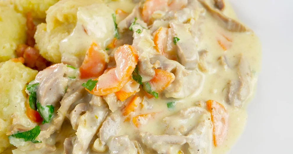 Żołądki drobiowe w sosie chrzanowym - pyszny i tani obiad ...