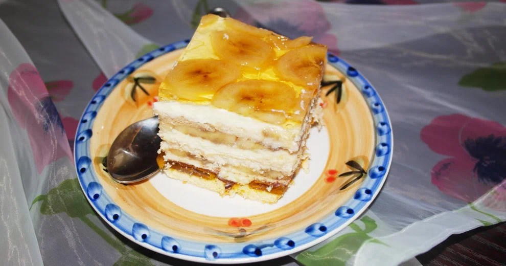 Delicja bananowa -bez pieczenia-pychota!!! Kobieceinspiracje.pl